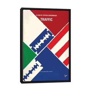 iCanvas "Traffic Minimal Movie Poster" by Chungkong Framed Canvas Print - Bed Bath & Beyond ...